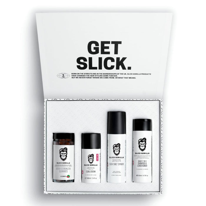 The Curl & Wave Box Set | Hair Care for Curly & Wavy Hair | Slick Gorilla